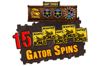 Gator Hunters Slot - Play | 96.11% RTP, 25000 xBet MAX WIN