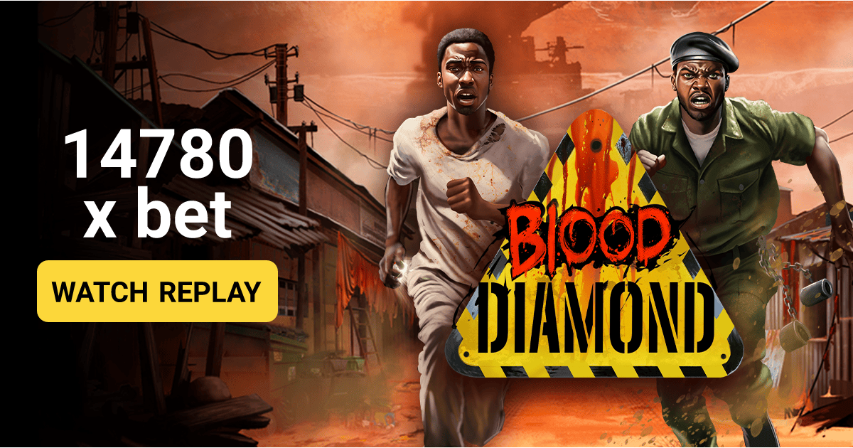 Nolimit City - Blood Diamond Replay - 14780 x BET WIN