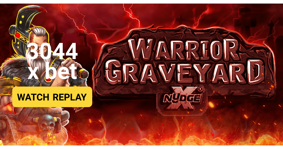 Nolimit City - Warrior Graveyard xNudge Replay - 3044 x BET WIN