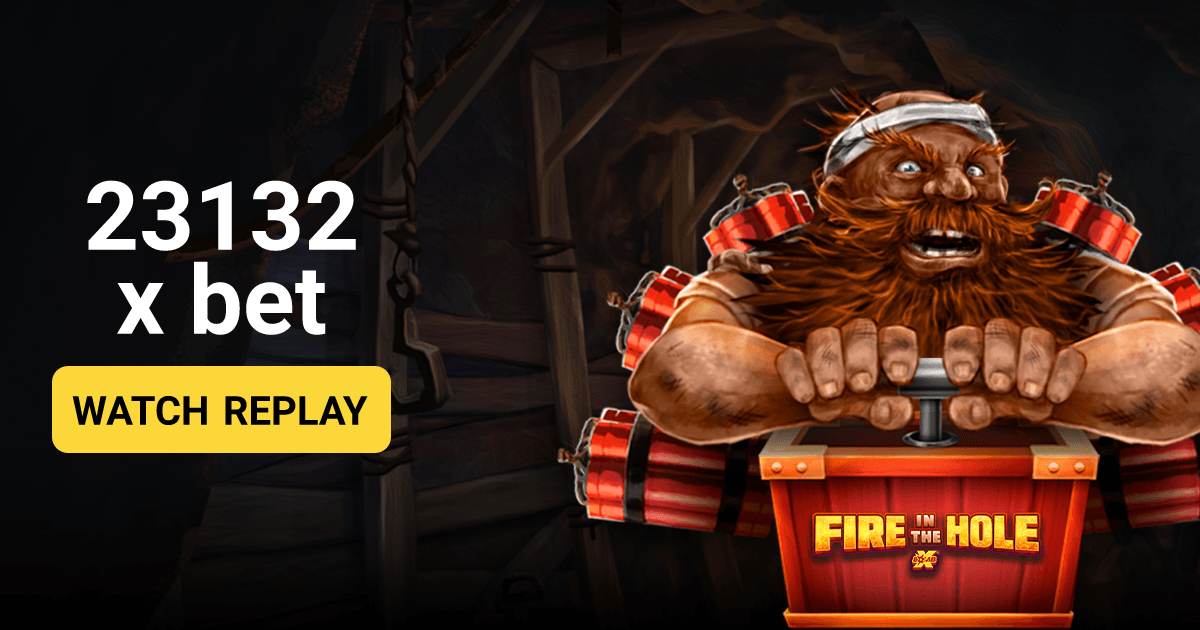 Nolimit City - Fire In The Hole 2 Replay - 23132 x BET WIN