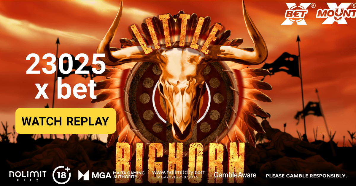 Nolimit City - Little Bighorn Replay - 23025 x BET WIN