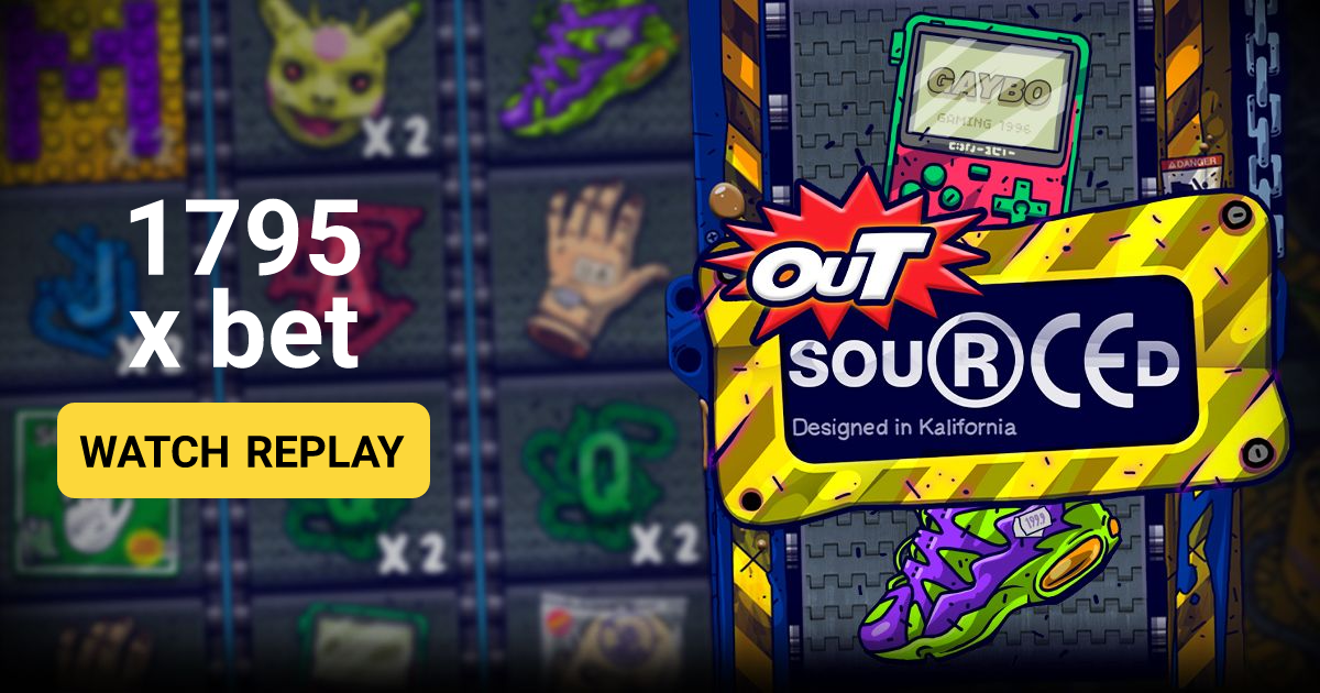 Nolimit City - Outsourced Replay - 1795 x BET WIN