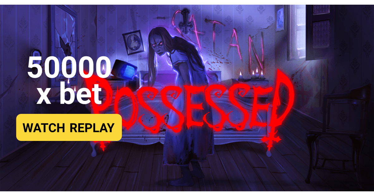 Nolimit City - Possessed Replay - 50000 x BET WIN