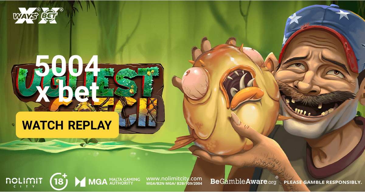 Nolimit City - Ugliest Catch Replay - 5004 x BET WIN