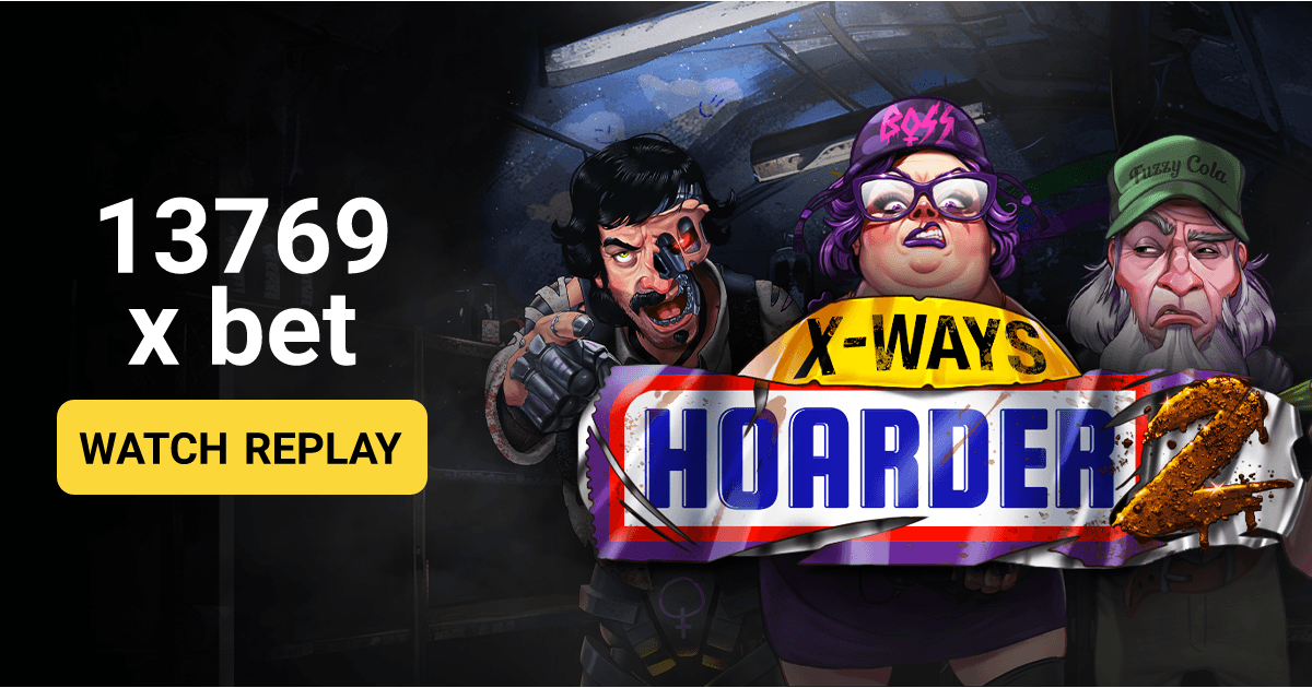 Nolimit City - xWays Hoarder 2 Replay - 13769 x BET WIN