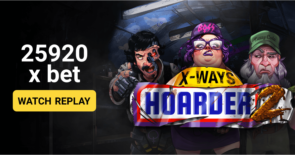 Nolimit City - xWays Hoarder 2 Replay - 25920 x BET WIN