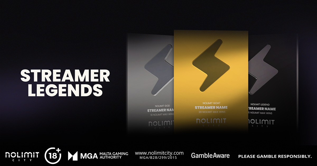 Streamer Legends | Nolimit City FAN page - Share your max wins and ...